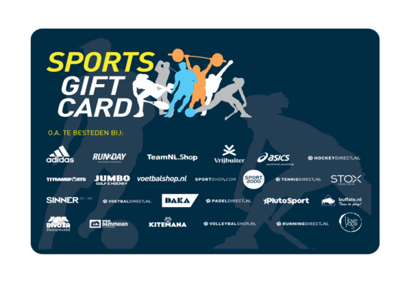 Sports Gift Card - YourGift Cadeaukaarten